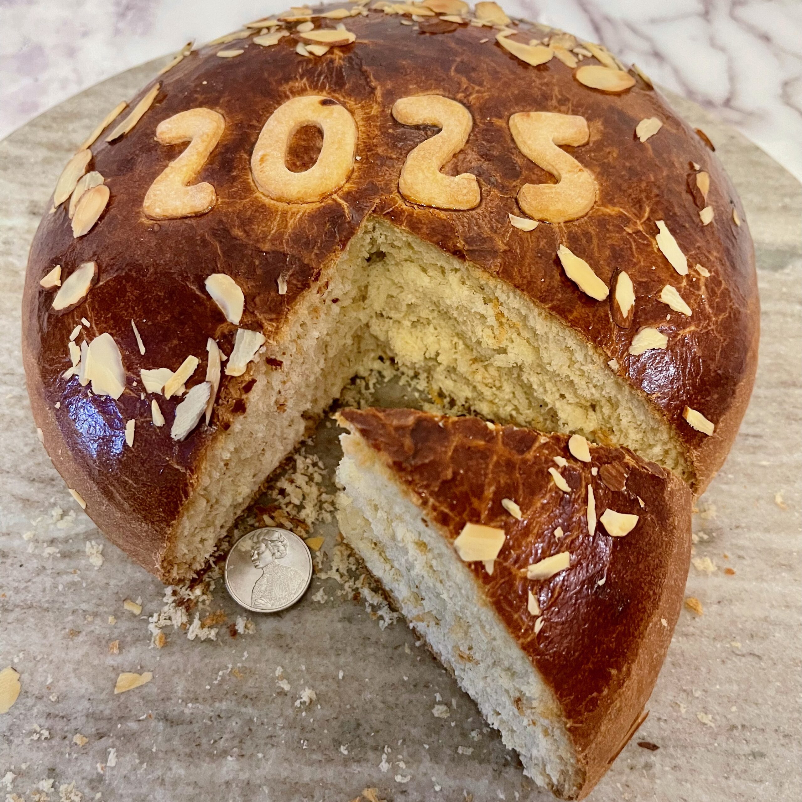Vasilopita – Greek New Year’s Bread | Glyká Sweets